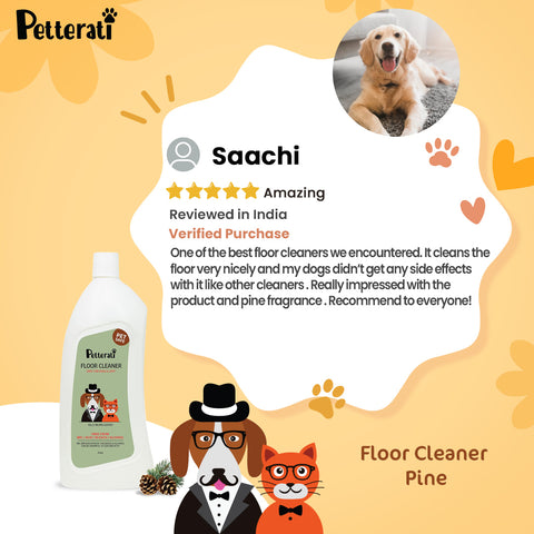 Petterati Pet Safe Kennel & Floor Cleaner - Pine (900 ML)