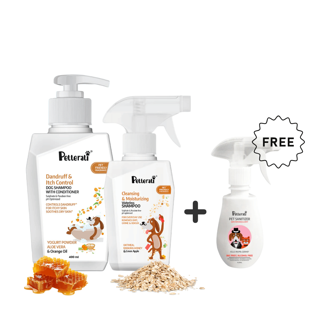 Pet Combo for Dogs & Cats | Paraben free | Shop Now – Petterati.com